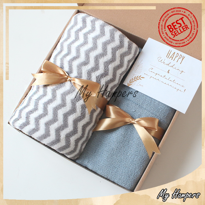 Jual Kado Pernikahan Hampers Handuk Couple Wedding Souvenir Nikahan ...