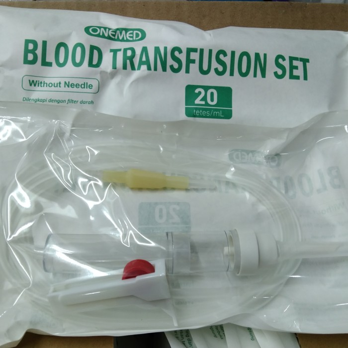 Jual Blood Transfusion Set OneMed I transfusion set | Shopee Indonesia