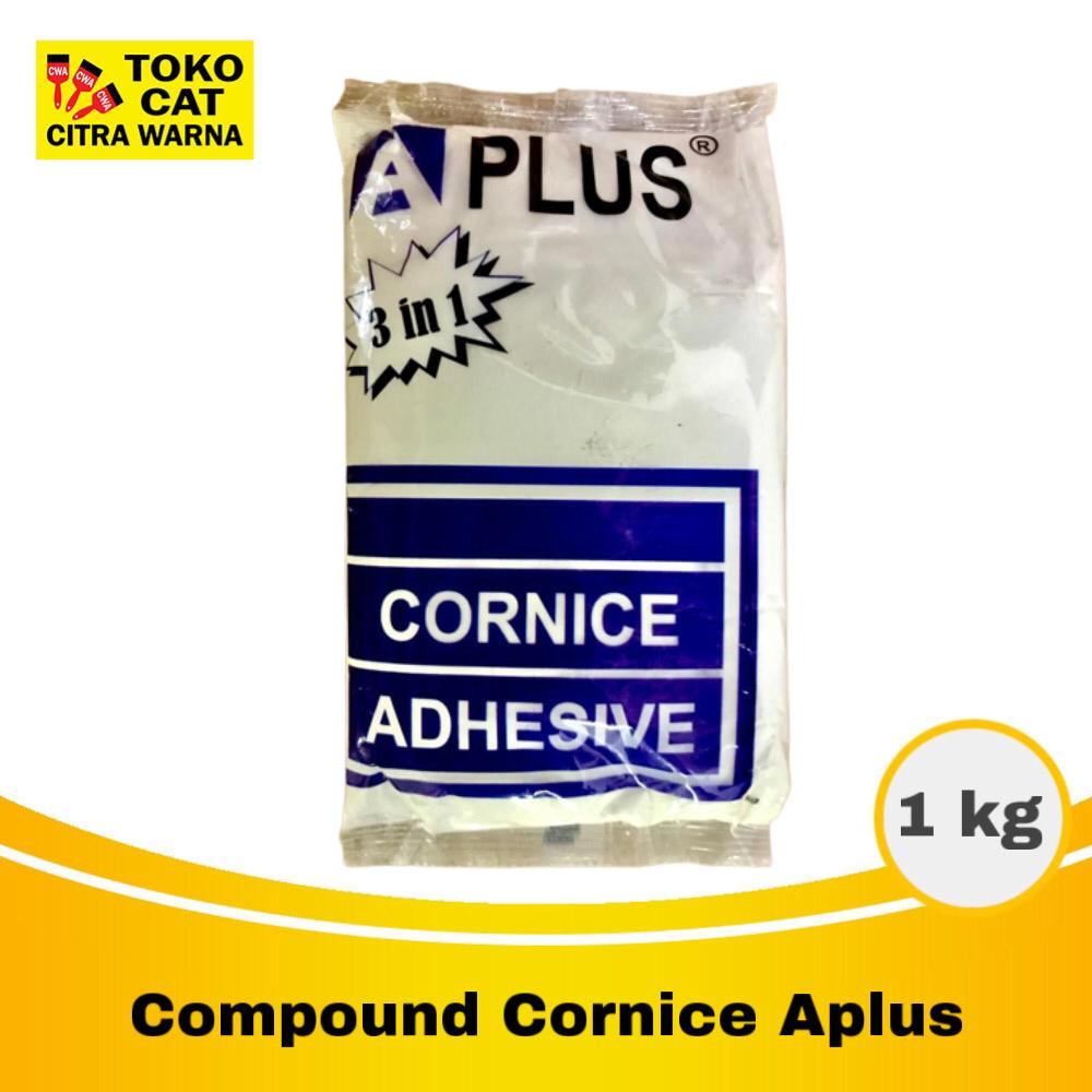 Jual Compound Cornice Aplus 1kg Dempul | Shopee Indonesia