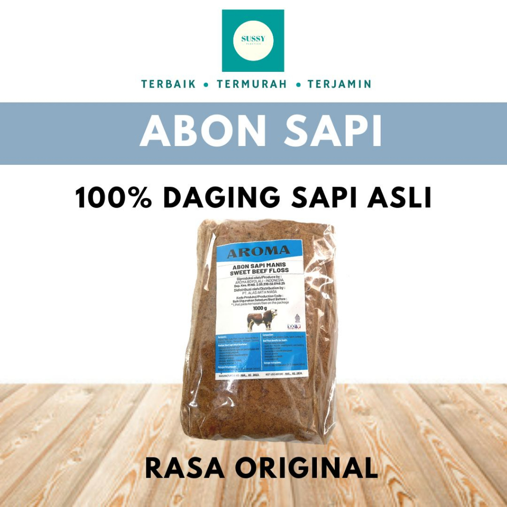 Jual ABON SAPI AROMA BOYOLALI 1000 GR | Shopee Indonesia