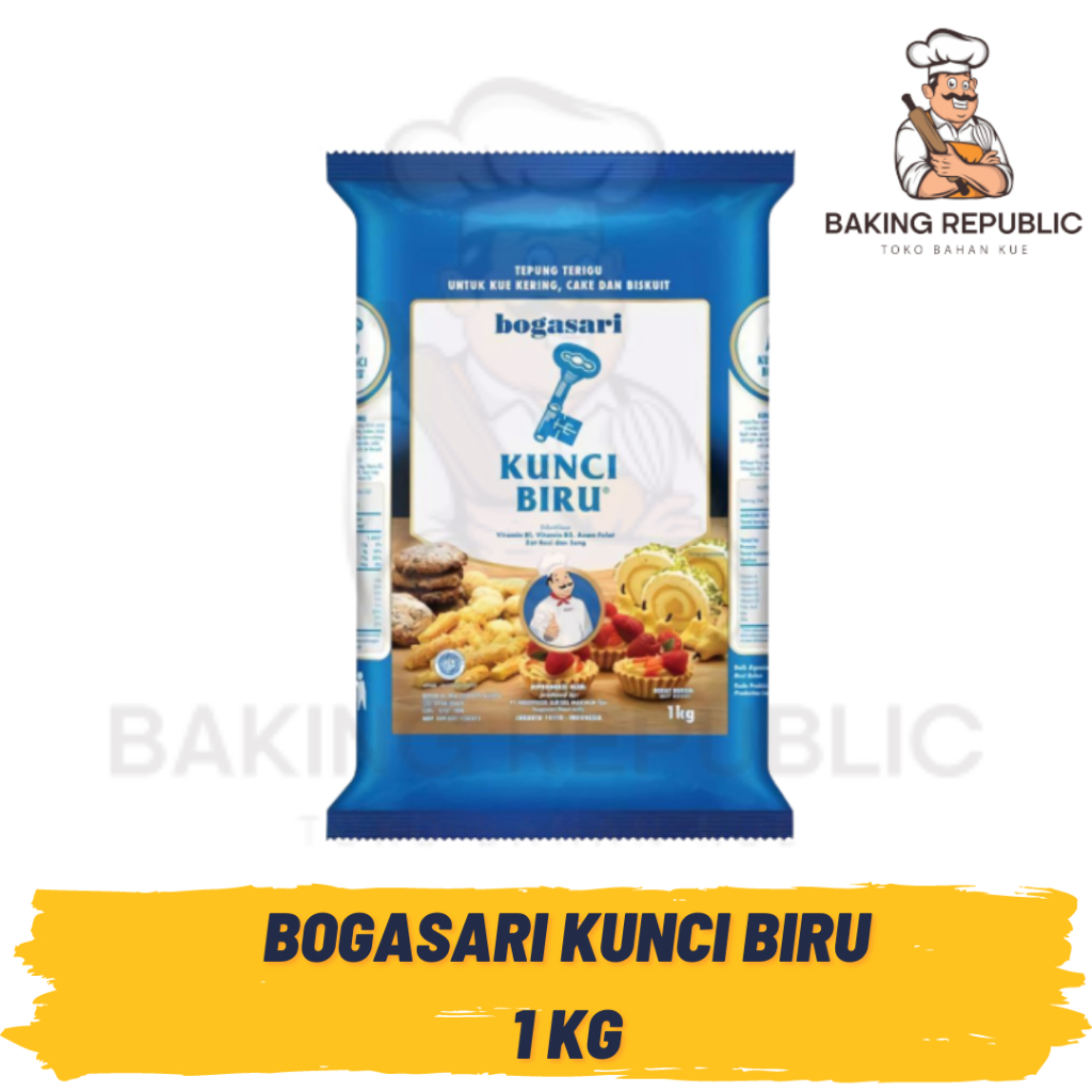 Jual BOGASARI | TEPUNG KUNCI BIRU | 1 KG | Shopee Indonesia