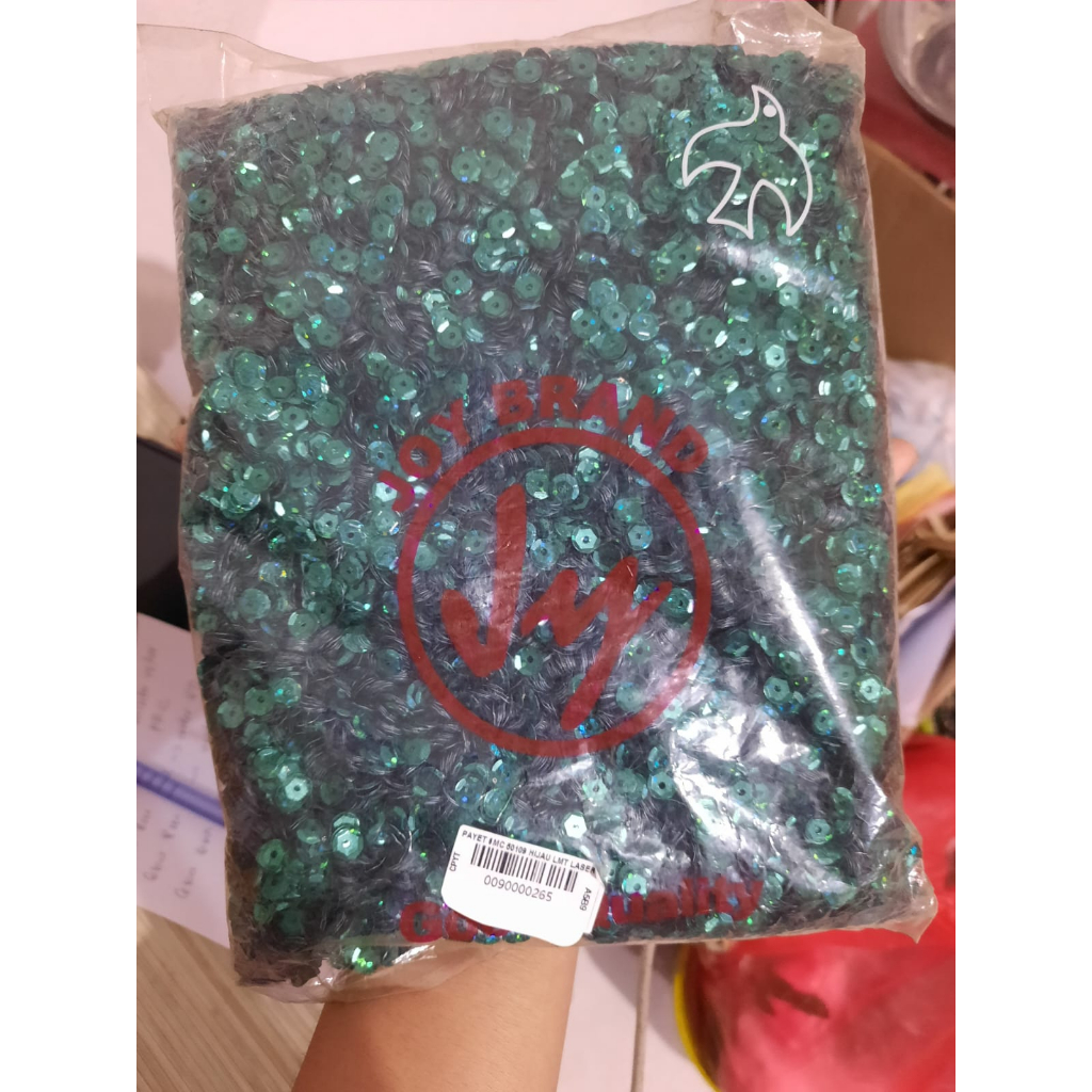 Jual PIRINGAN 6MC 50109 HIJAU LUMUT LASER/BAHAN KERAJINAN TANGAN/DIY ...