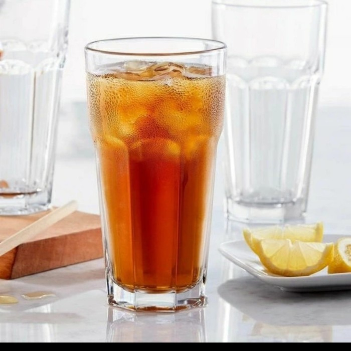 Jual Gelas Kaca Beling Tinggi Highball Jumbo Besar Tebal Kim Glass ...