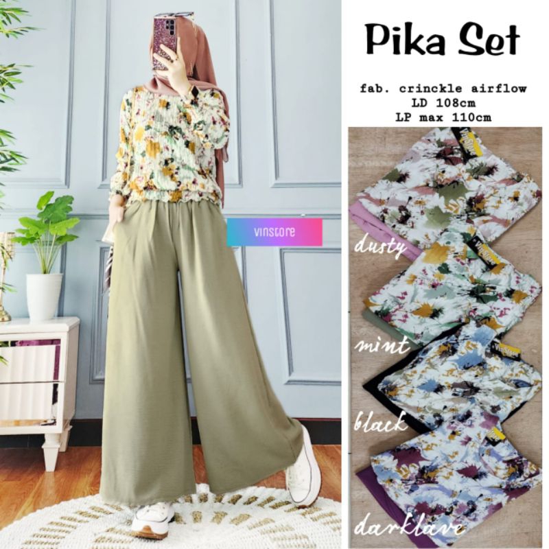 Jual Pika Set Atasan Dan Kulot Shopee Indonesia