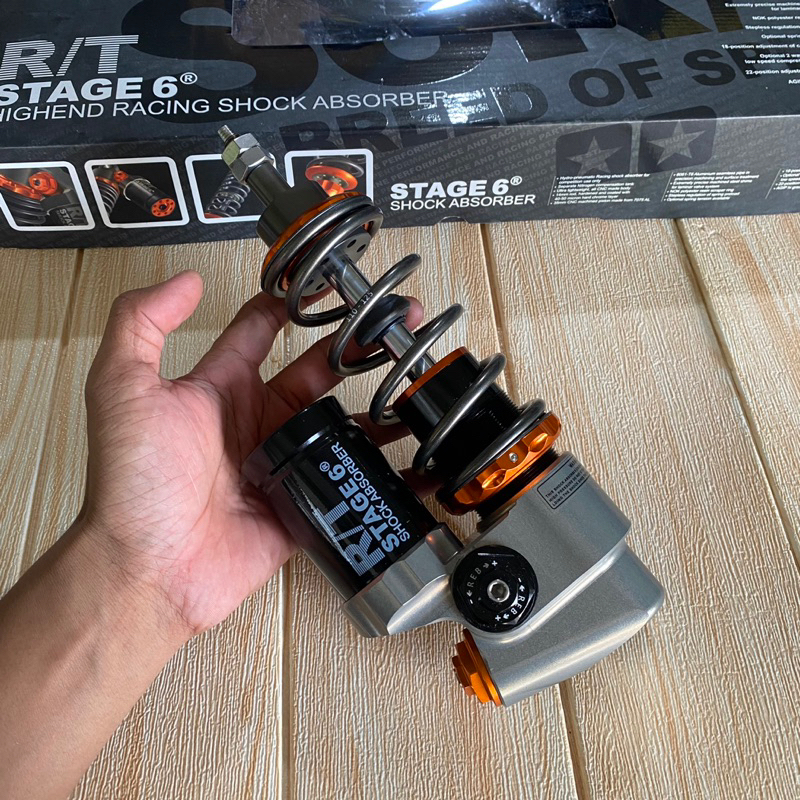 Jual shock shockbeker depan STAGE6 stage 6 R/T vespa new px excel spartan dkk | Shopee Indonesia