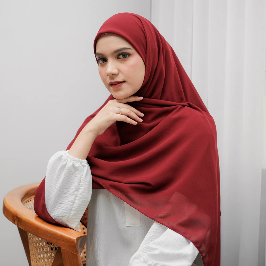 Jual Hijab Ala Inara Rusli Square Syari Hijab Segiempat Syari Hijab ...