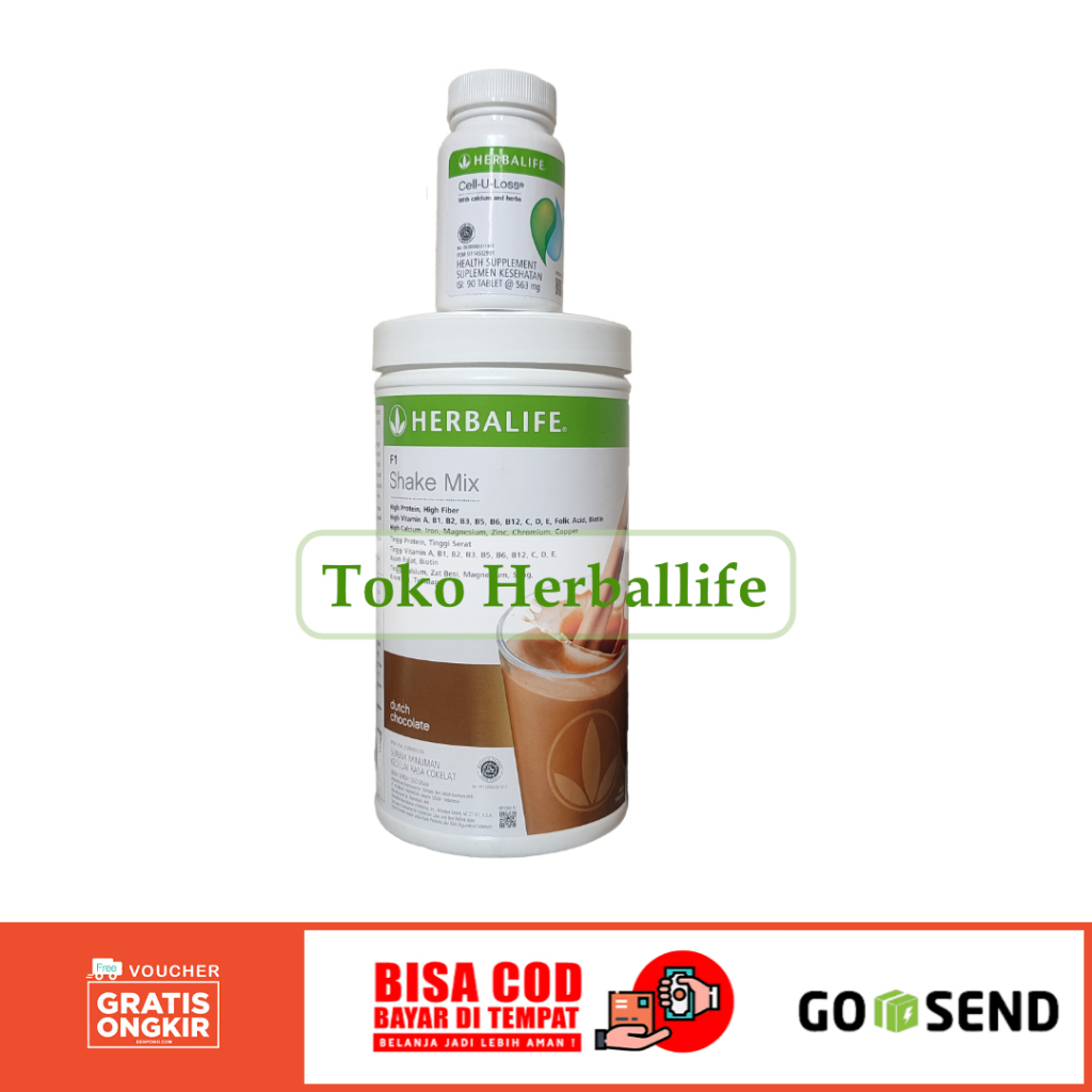 Jual Herbalife-Herballife Paket Diet-Herba life shake-Cell u loss ...