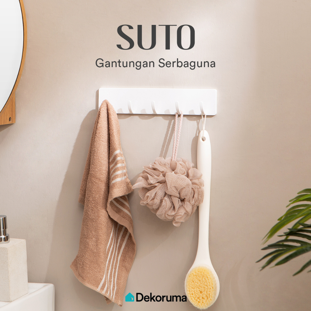 Jual Dekoruma SUTO Gantungan Serbaguna 5 Hook | Shopee Indonesia