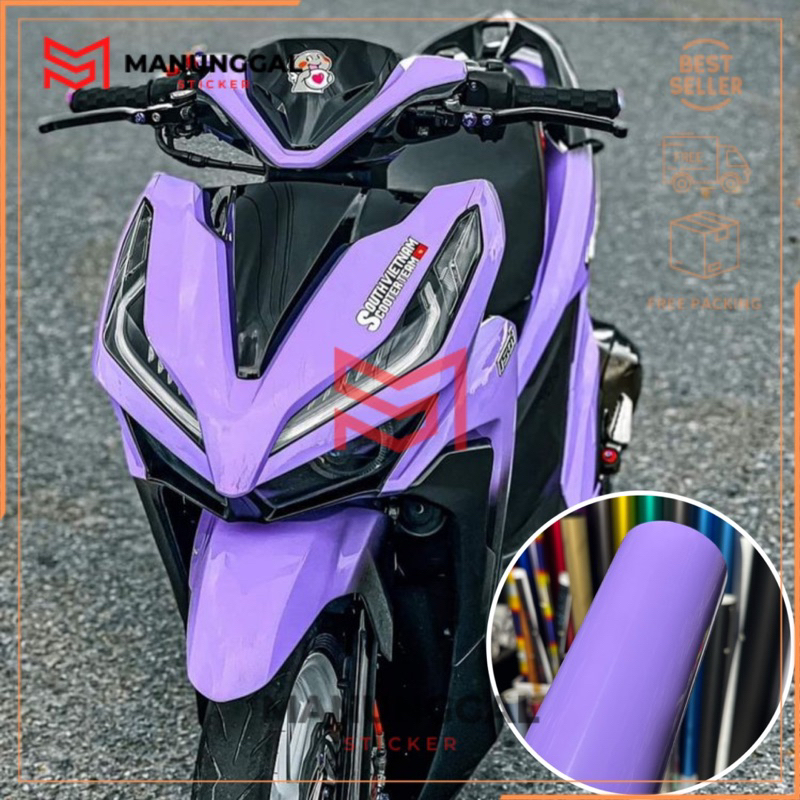 Jual Sticker Skotlet Ungu Taro Kualitas Premium Untuk Body Motor ...