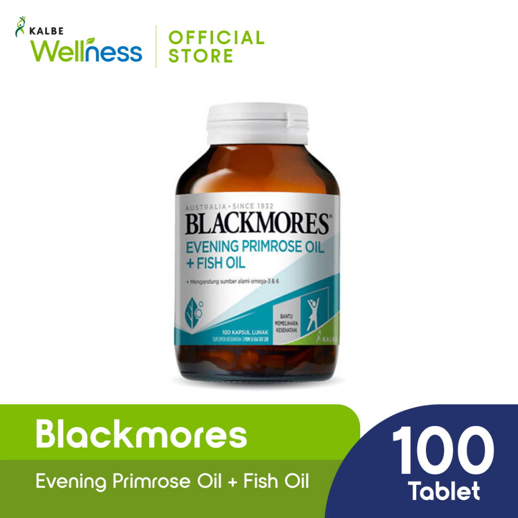 Jual Blackmores Evening Primrose Oil + Fish Oil (100) - Atasi Gejala ...