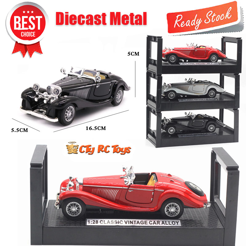 Jual Diecast Mainan Miniatur Mobil Mobilan Mercedes Benz 500K Classic ...