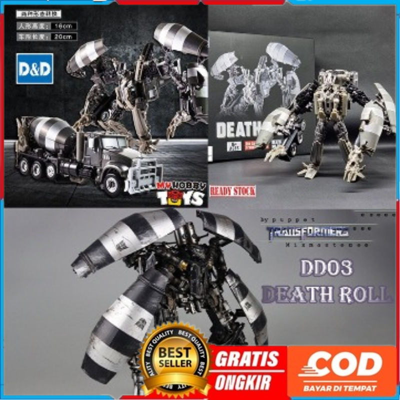 Jual Robot Transformers Deformation Devastator Overload Devil Crab ...