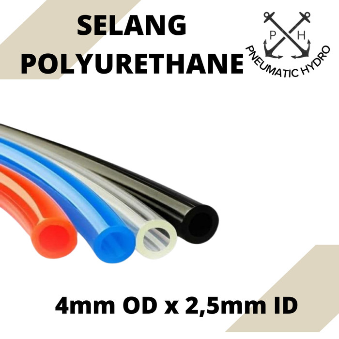 Jual Selang polyurethane PU 4mm 6mm 8mm 10mm 12mm 14mm 16mm (mter) | Shopee Indonesia