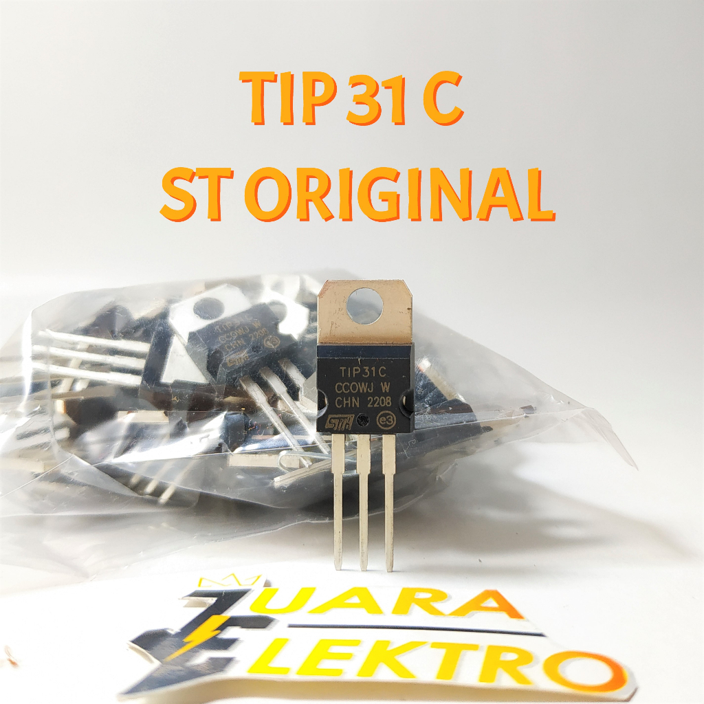 Jual Transistor Tr Tip 31c St Ori Transistor Tip31c St Original