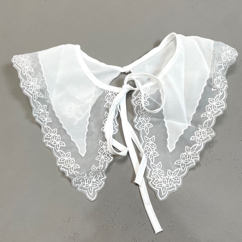 Jual Fake collar / Kerah / Renda kerah / Kerah instan | Shopee Indonesia