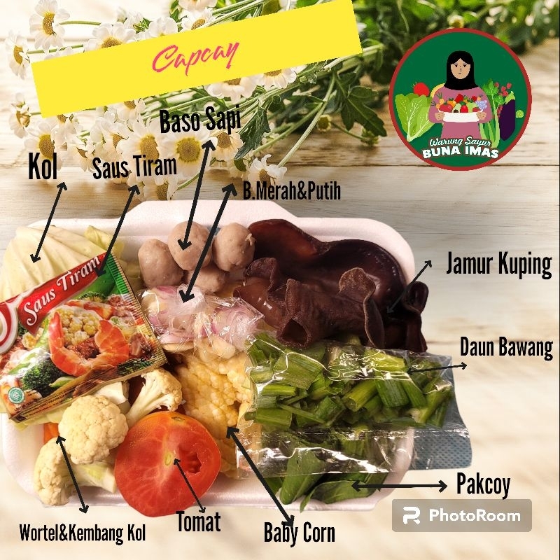 Jual Capcay Sayur Instan Pack(Sayur siap masak) | Shopee Indonesia