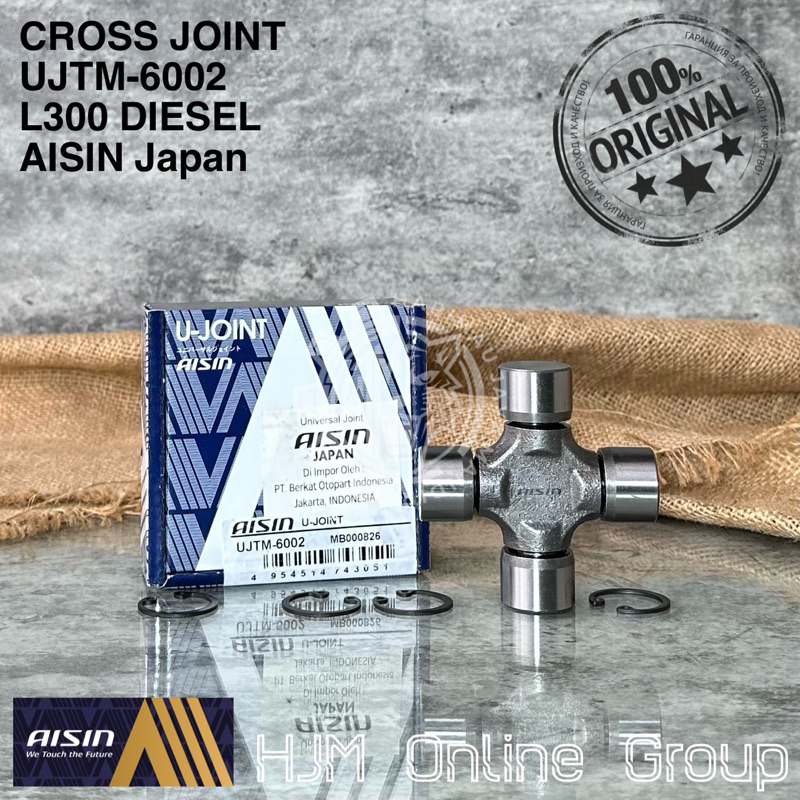 Jual UNIVERSAL CROSS JOINT KOPEL L300 L038 DIESEL UJTM-6002 AISIN Japan ...