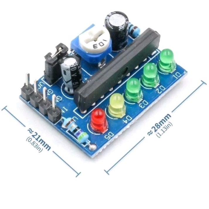 Jual Kit KA2284 Power Level Indikator Baterai Pro Audio Level Indicator ...