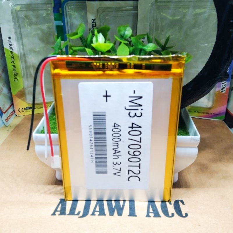 Jual Baterai Batre Battery Tab Universal T2C / T2A / T22F 407090 Pjg ...