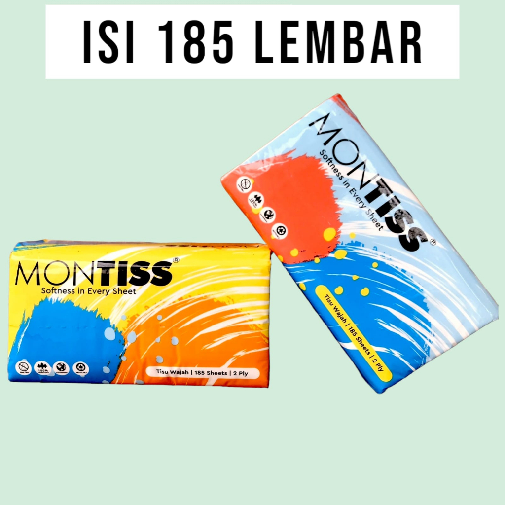 Jual Montiss Facial Tissue - Tisu Wajah | Shopee Indonesia