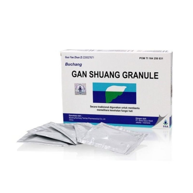 Jual BUCHANG GAN SHUANG GRANULE (1 BOX ISI 9 SCH) | Shopee Indonesia