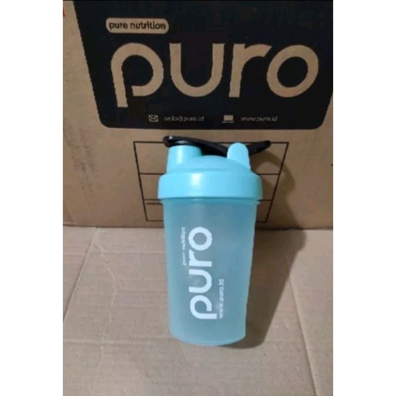 Jual Puro Shaker original 400ml ball shake inside warna only sesuai ...