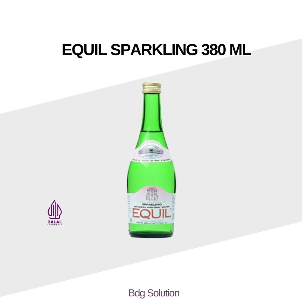 Jual Equil Sparkling Water 380 ml | Shopee Indonesia