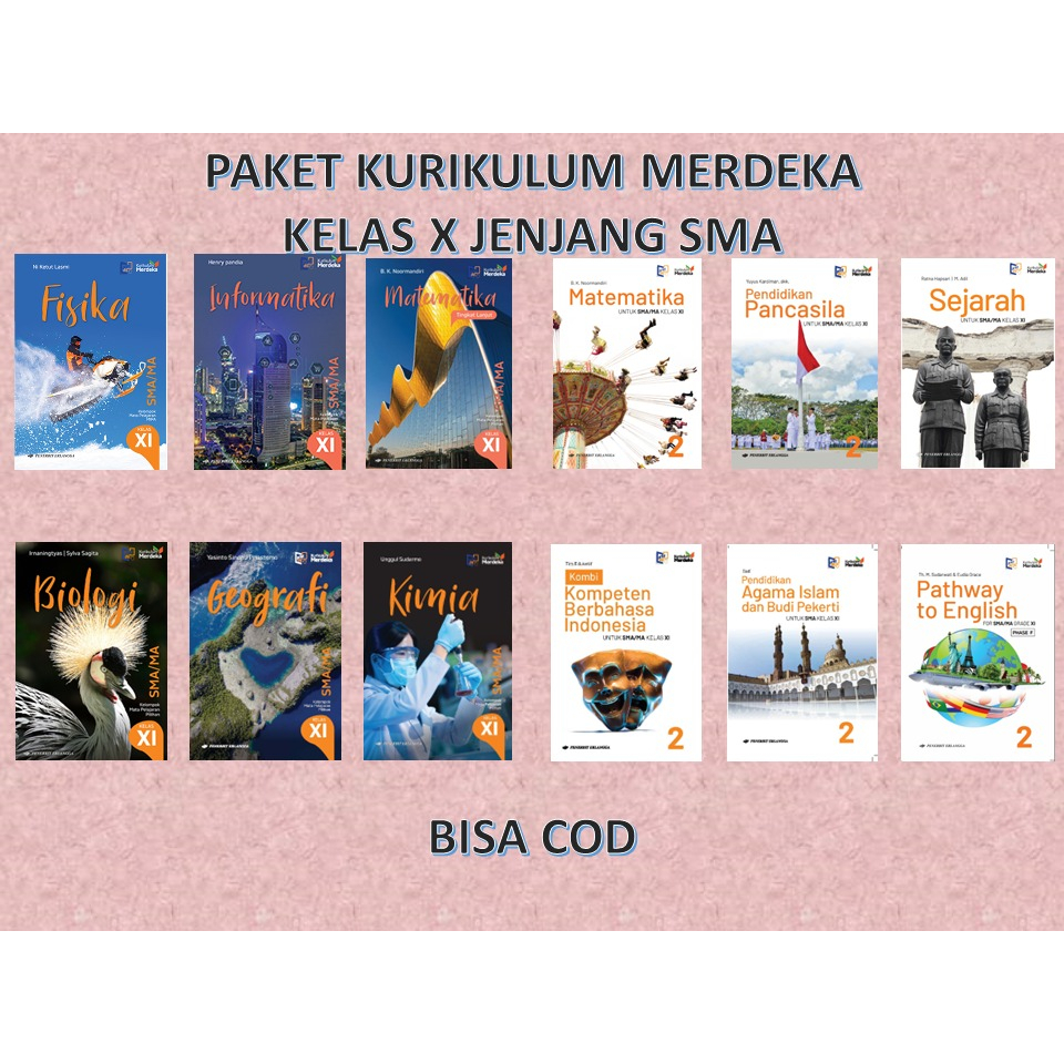 Jual ERLANGGA - BUKU TEKS KURIKULUM MERDEKA SMA KELAS 11 SMA/MA | Shopee Indonesia