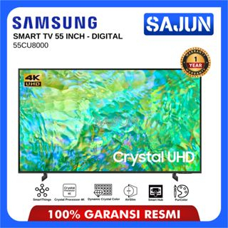 Jual Samsung Crystal 4K UHD 55CU8000 SMART TV 55 Inch UA55CU8000KXXD | Shopee Indonesia