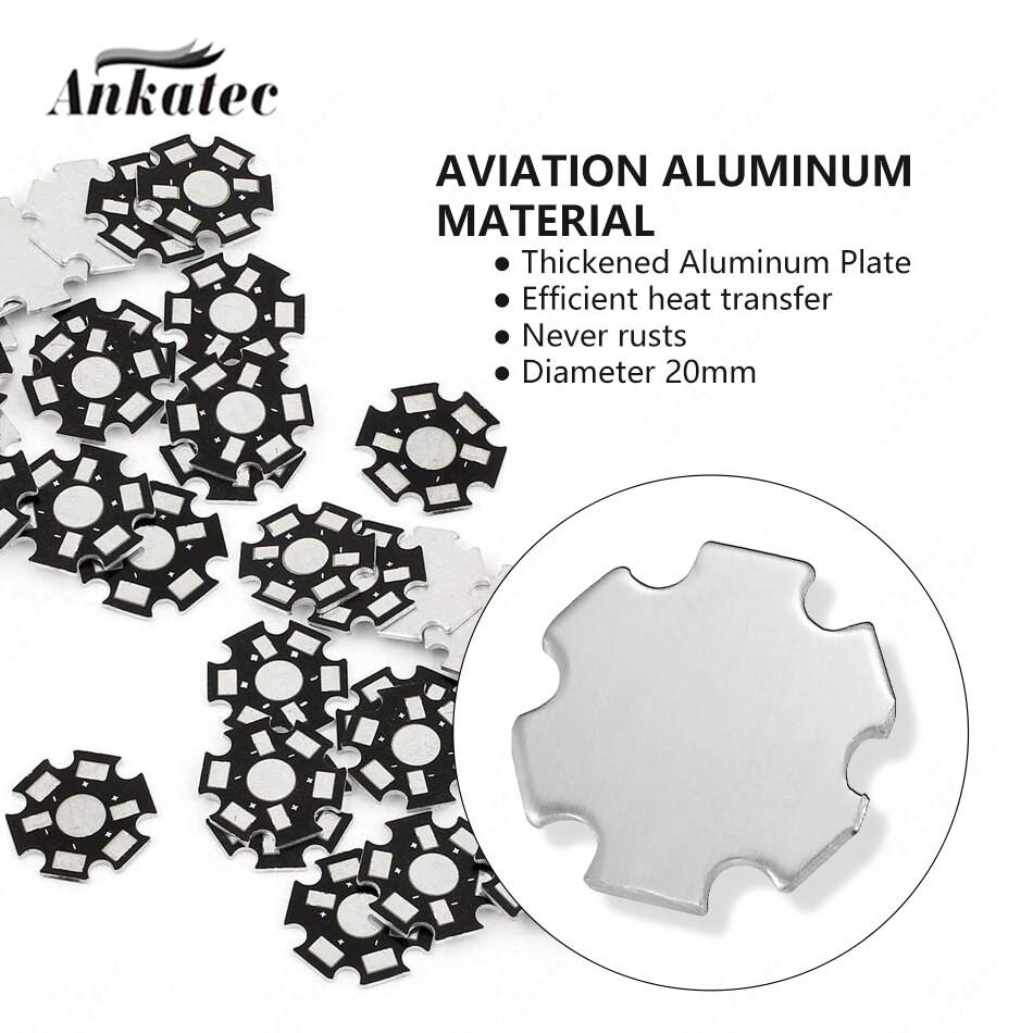 Jual LAMPU LED High Power HPL 3W 3 Watt PLUS Heatsink CASING PCB ...