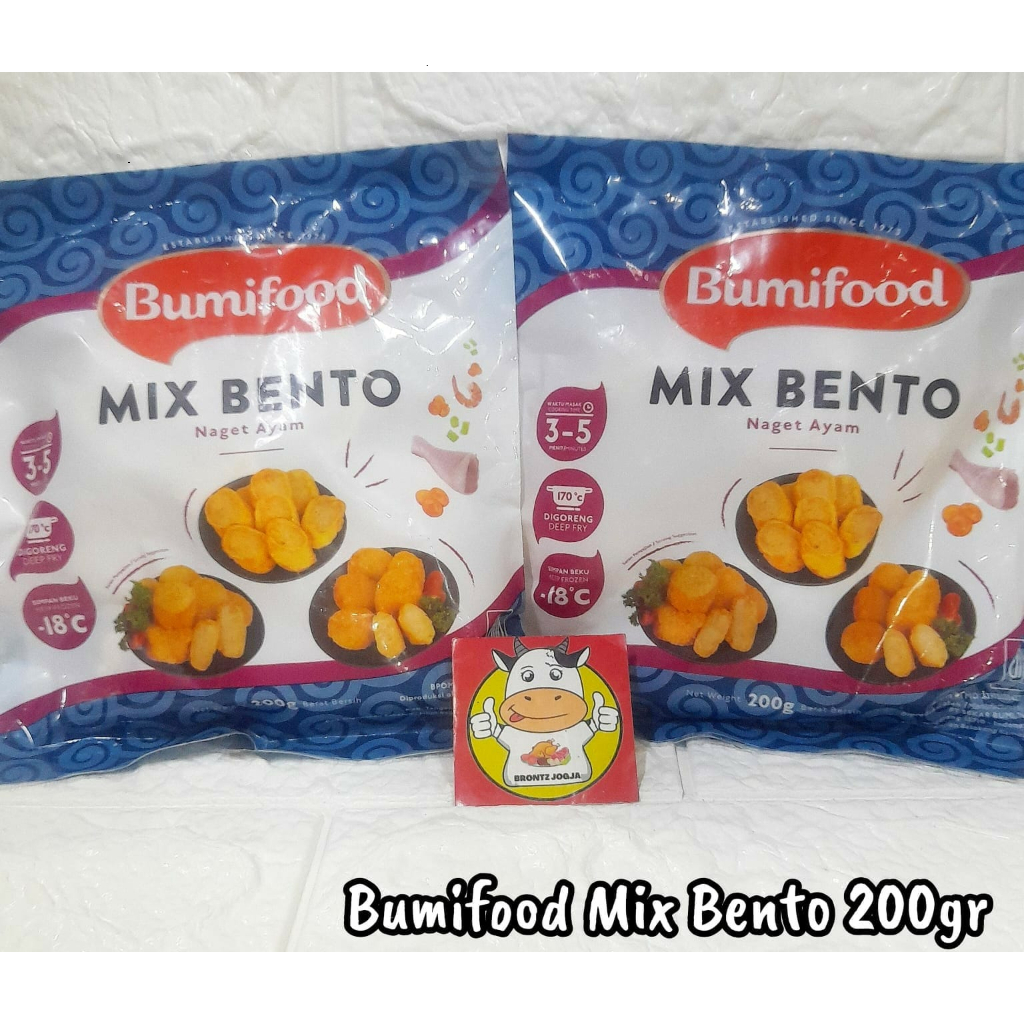 Jual BUMIFOOD MIX BENTO 200GR - FROZEN DOOD - BRONTZ JOGJA | Shopee ...