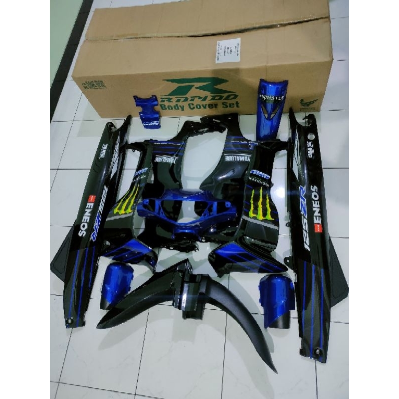 Jual body set Yamaha 125z monster energy | Shopee Indonesia