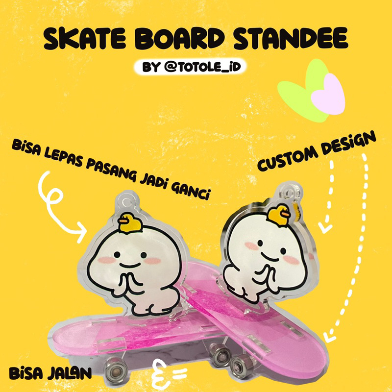 Jual skateboard standee by @totole_id | Shopee Indonesia