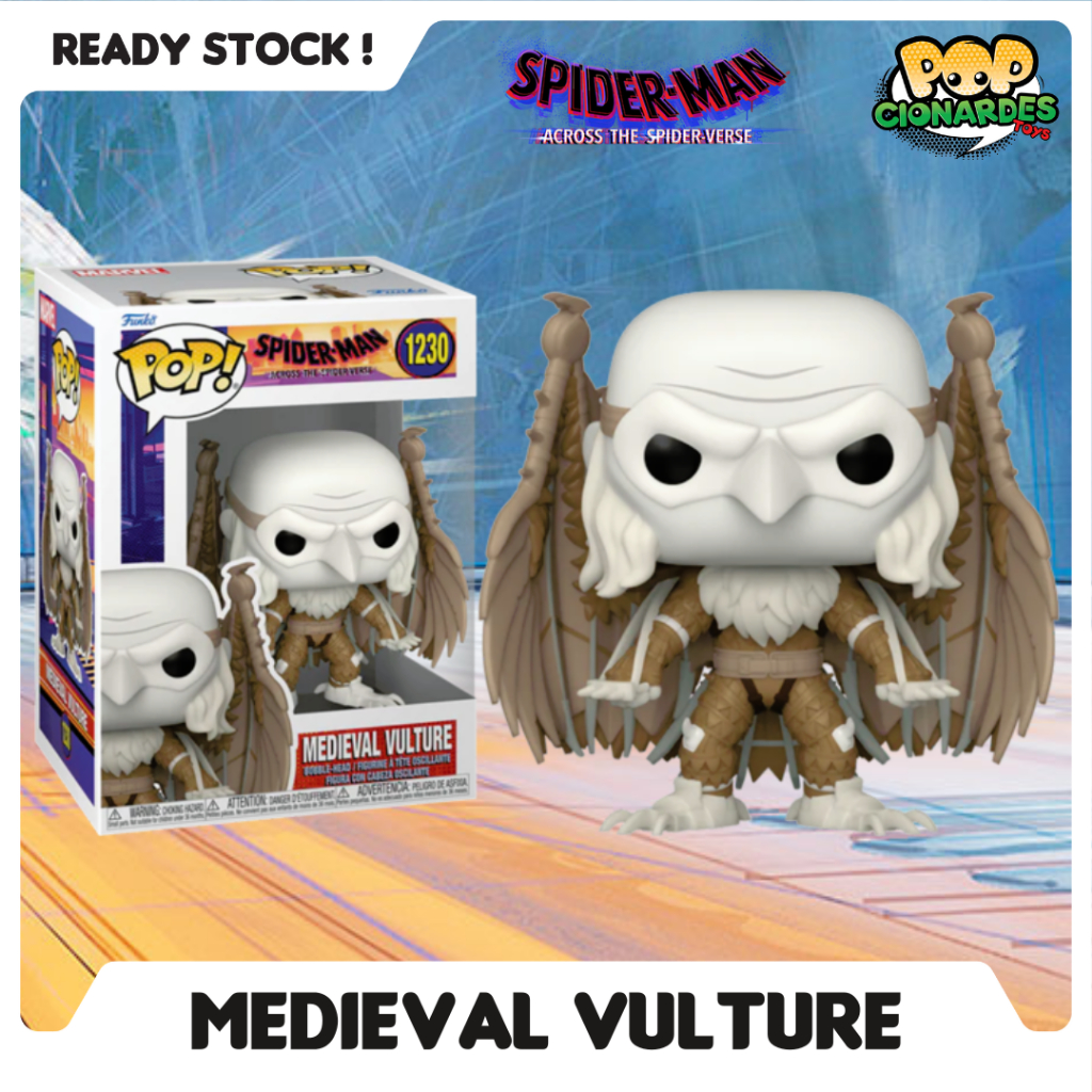 Jual Funko POP Marvel Across the Spider Verse 2023 - Medieval Vulture ...