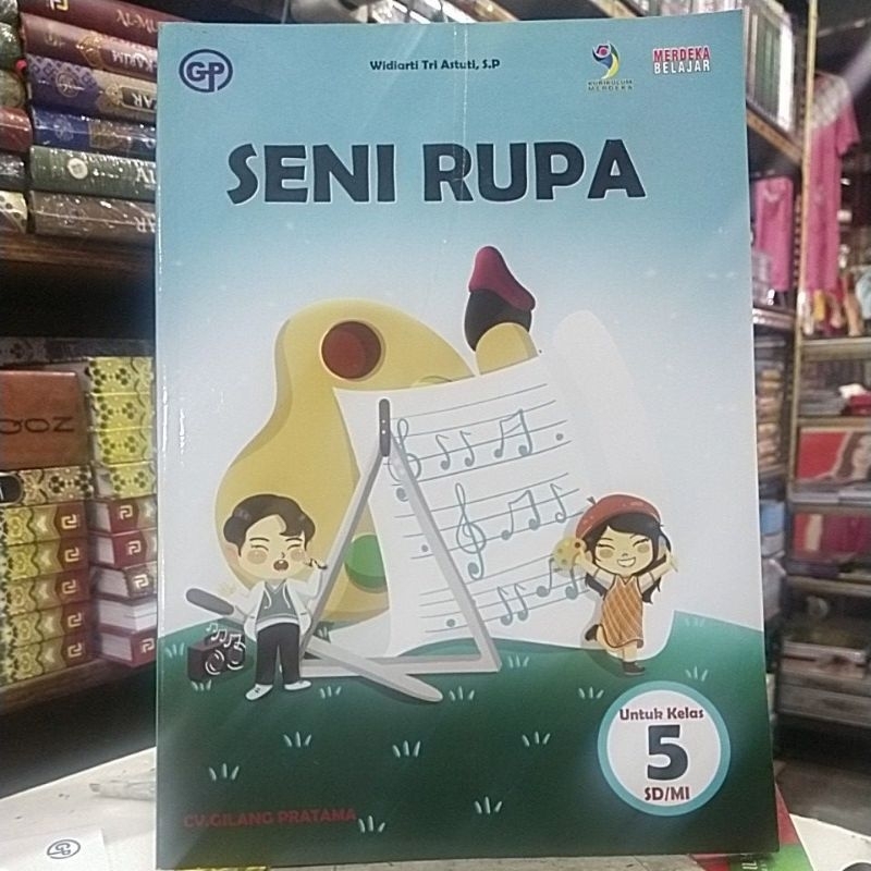 Jual BUKU PAKET SENI RUPA UNTUK KELAS 5 SD KURIKULUM MERDEKA TAHUN 2022. | Shopee Indonesia