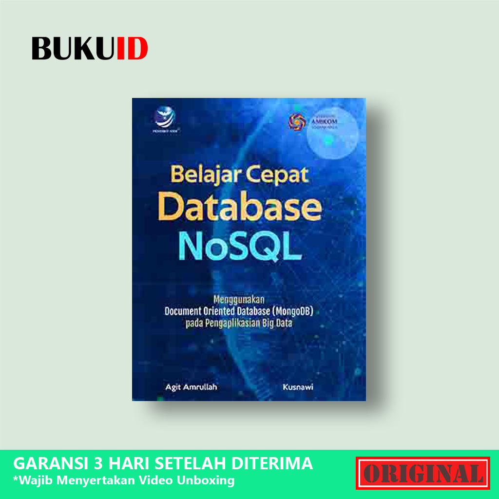 Jual Buku Belajar Cepat Database NoSQL, Menggunakan Document Oriented ... Jual Buku Belajar Cepat Database NoSQL, Menggunakan Document Oriented ...
