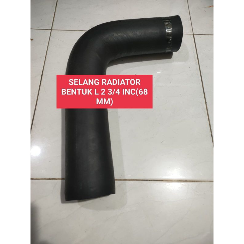 Jual SELANG RADIATOR BENTUK L SELANG AIR UDARA 2 3/4 INC(68 MM ...