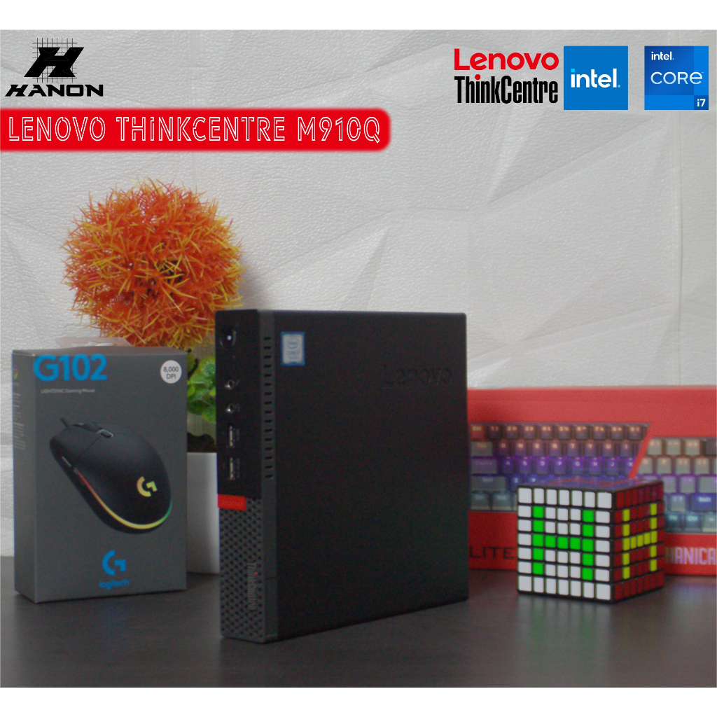 Jual Lenovo ThinkCentre M910Q Mini PC i7-7700T up to 32GB Ram SSD 512GB ...
