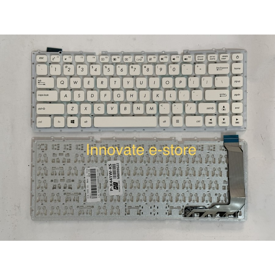 Jual keyboard asus x441 x441s x441n x441m x441ma putih | Shopee Indonesia