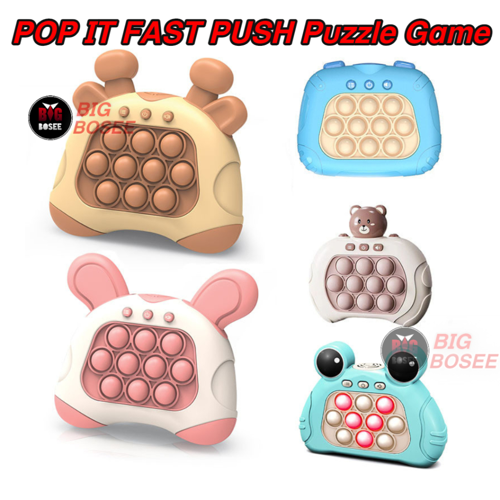 Jual BB7 - Mainan Pop It Elektrik Fast Push Puzzle Bubble Game ...