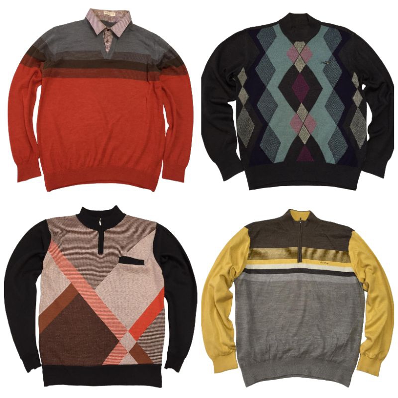Jual SWEATER CREWNECK RAJUT KNITWEAR RAJUT KNIT | Shopee Indonesia