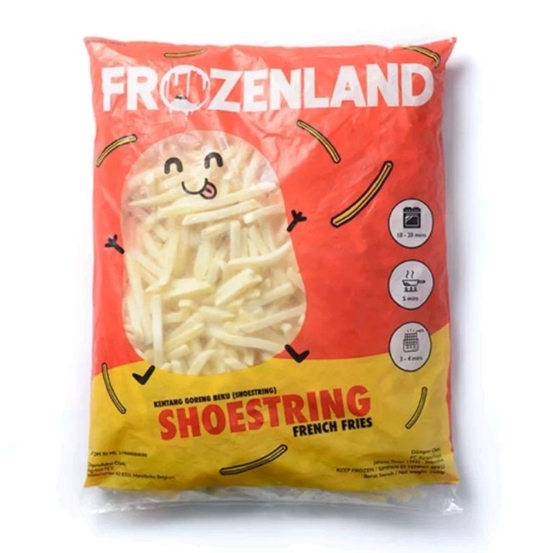 Jual Frozenland French Fries Shoestring 500gr | Shopee Indonesia