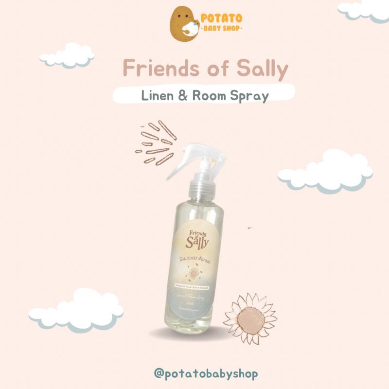 Jual Friends Of Sally Summer Forest Linen Bed & Room Spray | Shopee ...