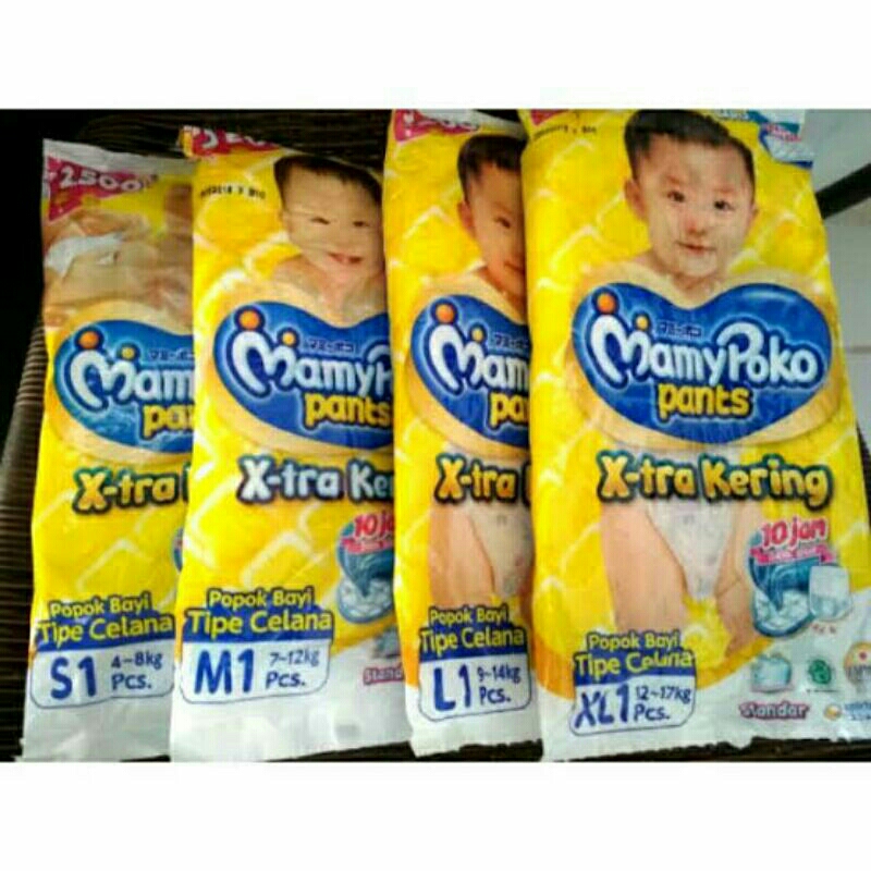 Jual PROMO Mamypoko Popok Renceng Renteng Sachet Mamy Poko Pants Xtra ...