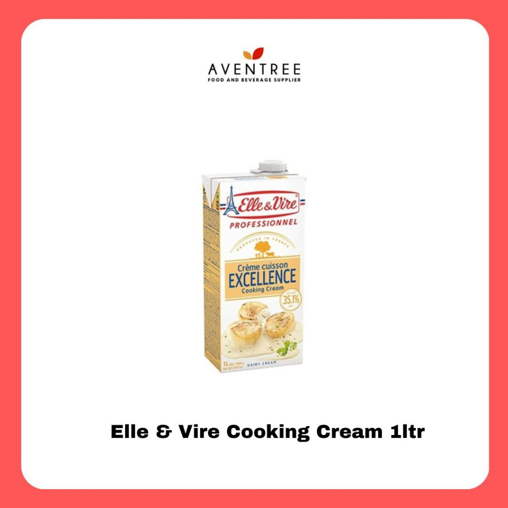 Jual Elle&Vire Cooking Cream Whipping Cream Krim Masak Dry Butter 1 ...