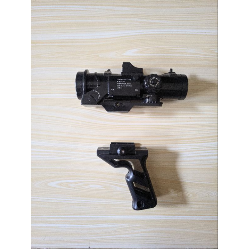 Jual scope dummy elcan dan grip mulus | Shopee Indonesia