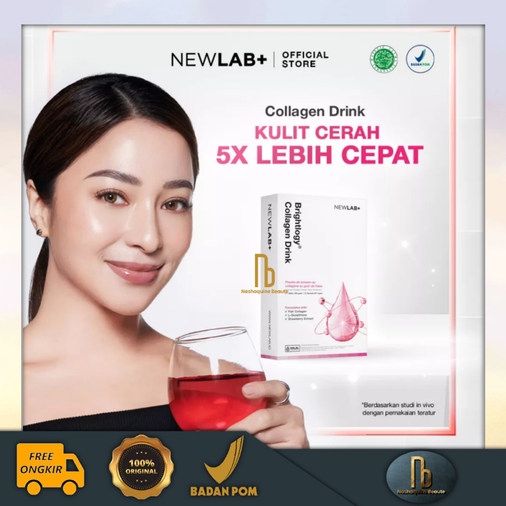 Jual NEWLAB Collagen Drink - Minuman Collagen Pencerah Badan | Shopee ...