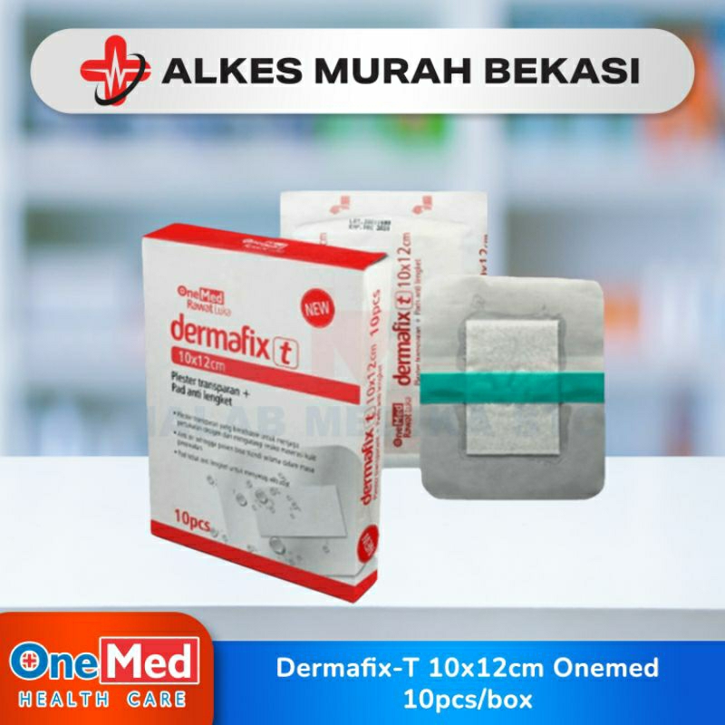 Jual ONEMED Dermafix T 10 x 12cm / Plester rawat luka anti air ...
