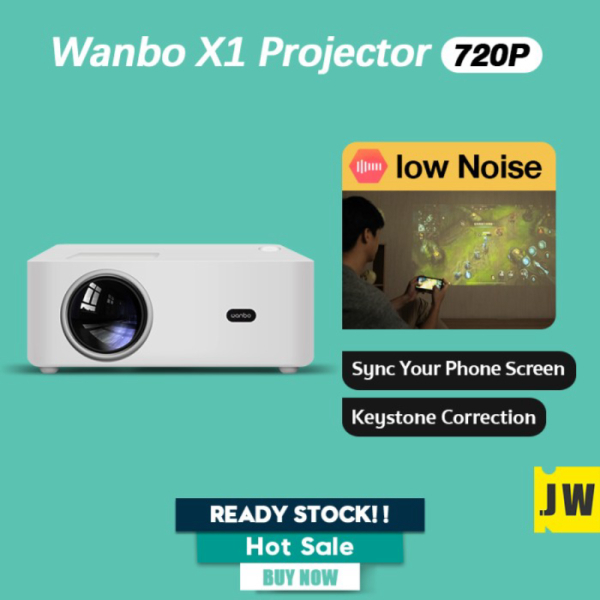 Jual Wanbo X1 Smart Projector Proyektor Mini Portable Global Version ...