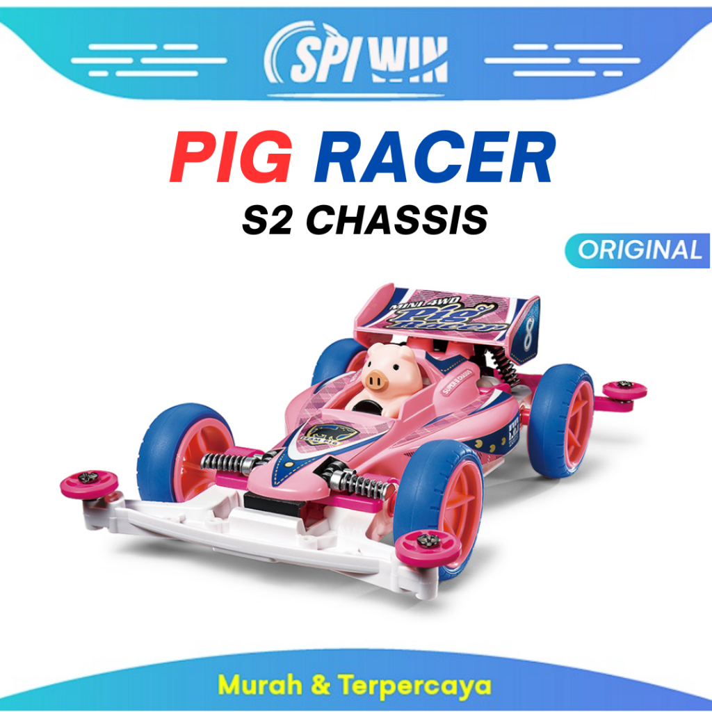 Jual Tamiya Pig Racer Original ( S2 Chassis ) - 18089 | Shopee Indonesia